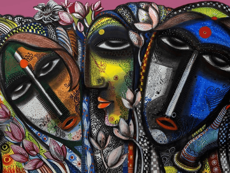 Artist Arun Kumar Mishra